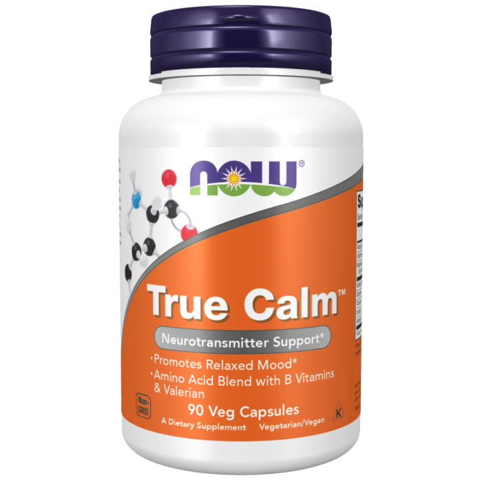 True Calm, 90 Veg Capsules | NOW Foods | Vitamin Experts